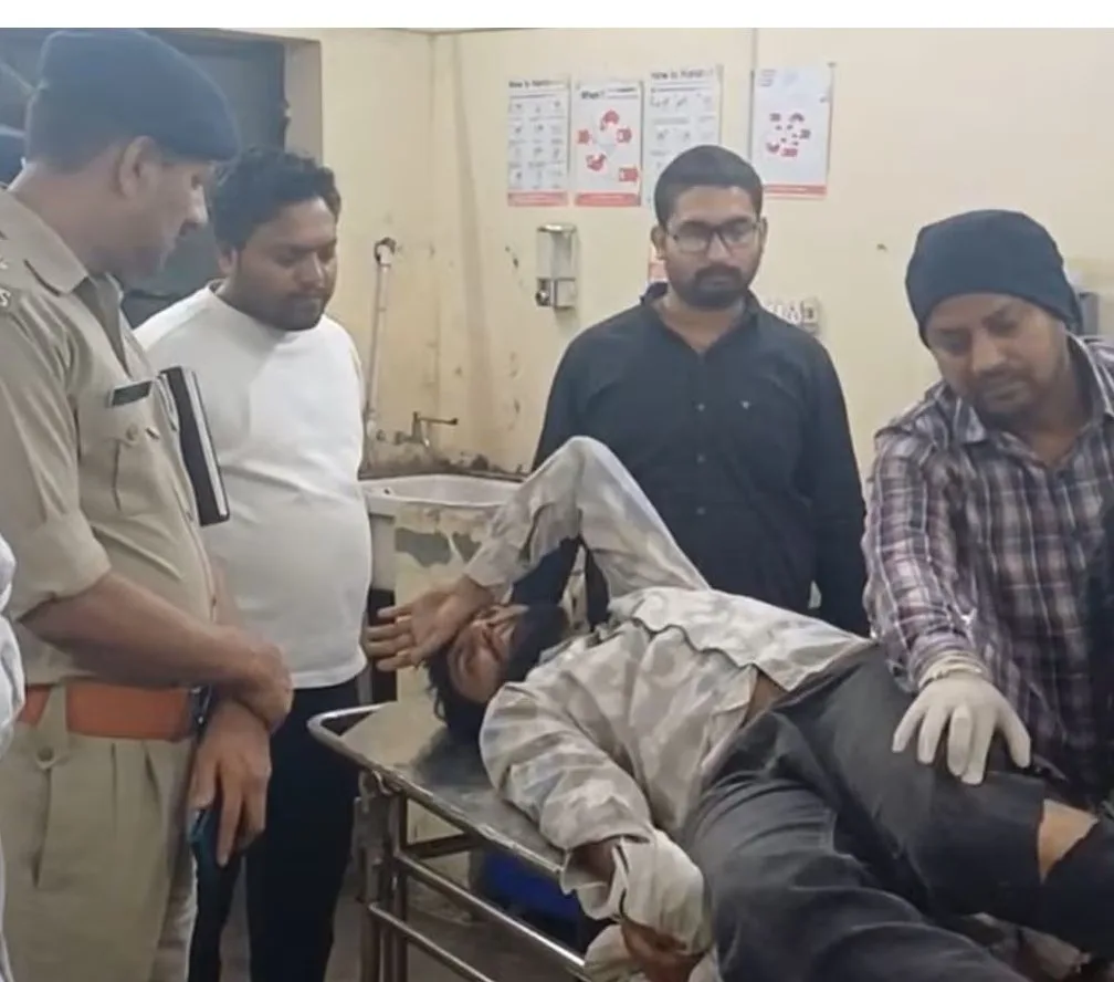 पुलिस मुठभेड़ में बदमाश घायल, लूट की वारदात में शामिल थे बदमाश - Report ...